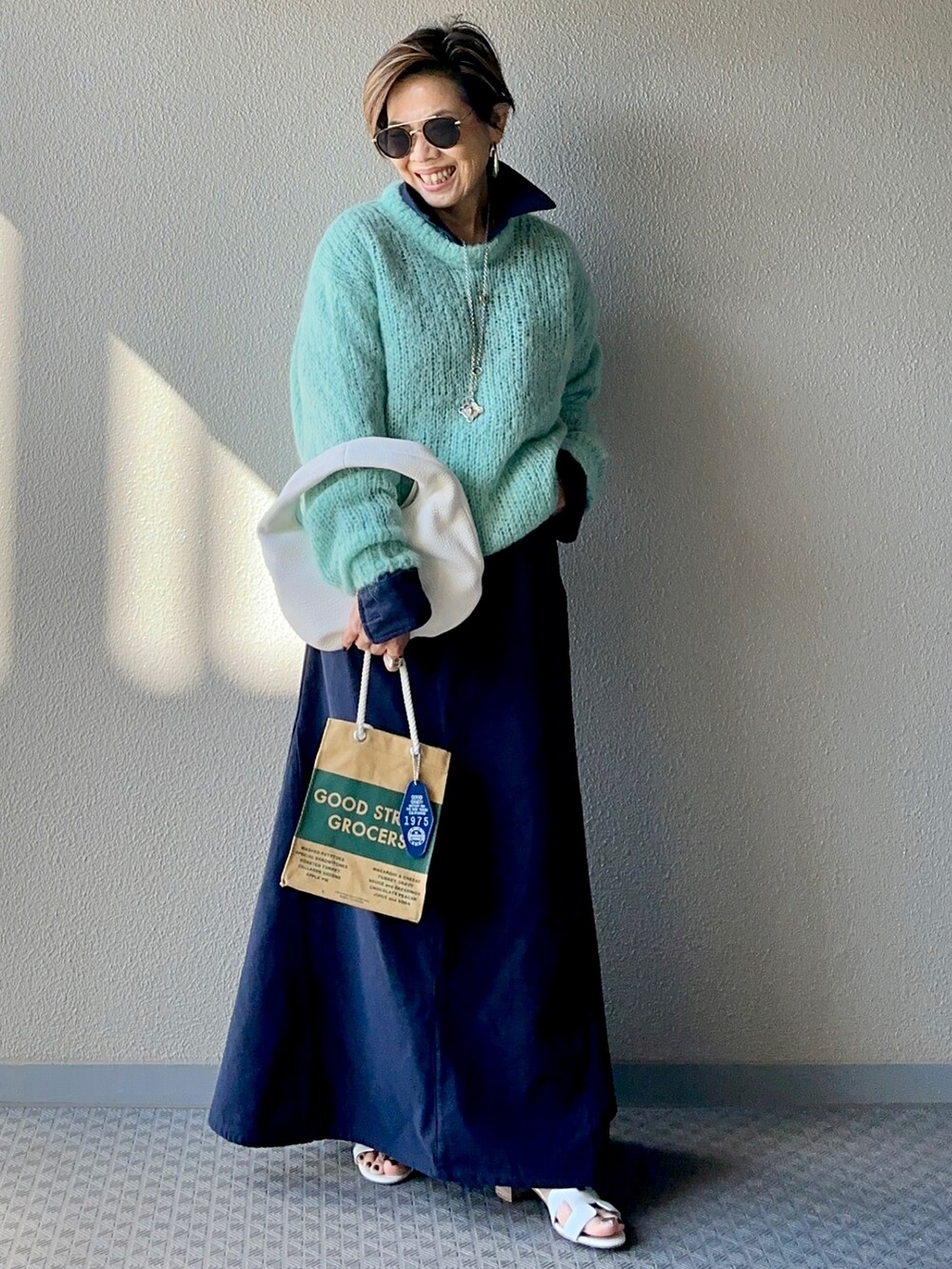 Yoko Ishibashi｜Lazo_N33°のバッグを使ったコーディネート - WEAR