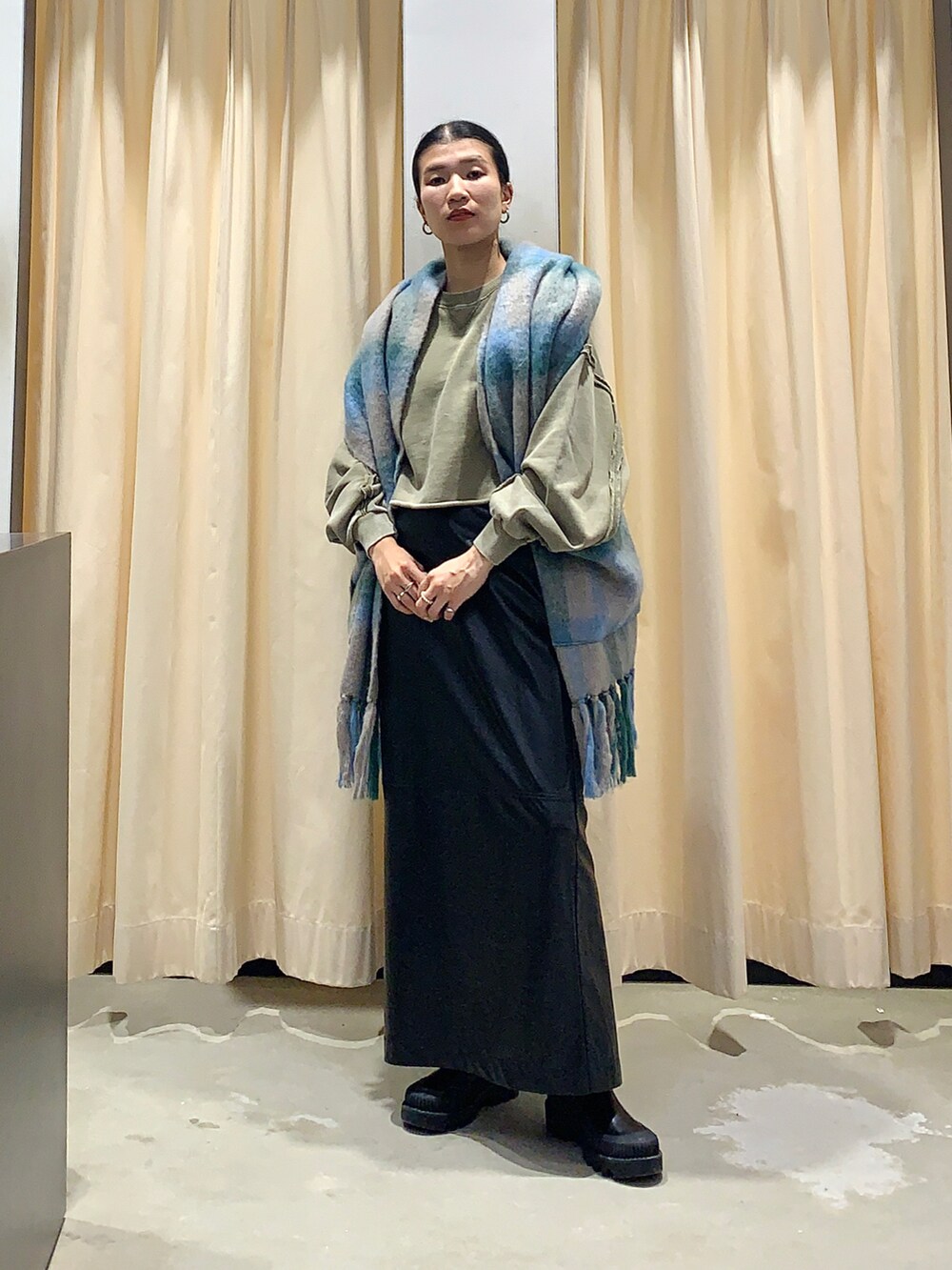 なかさん(KBF 金沢百番街Rinto)｜KBFのスカートを使ったコーディネート - WEAR