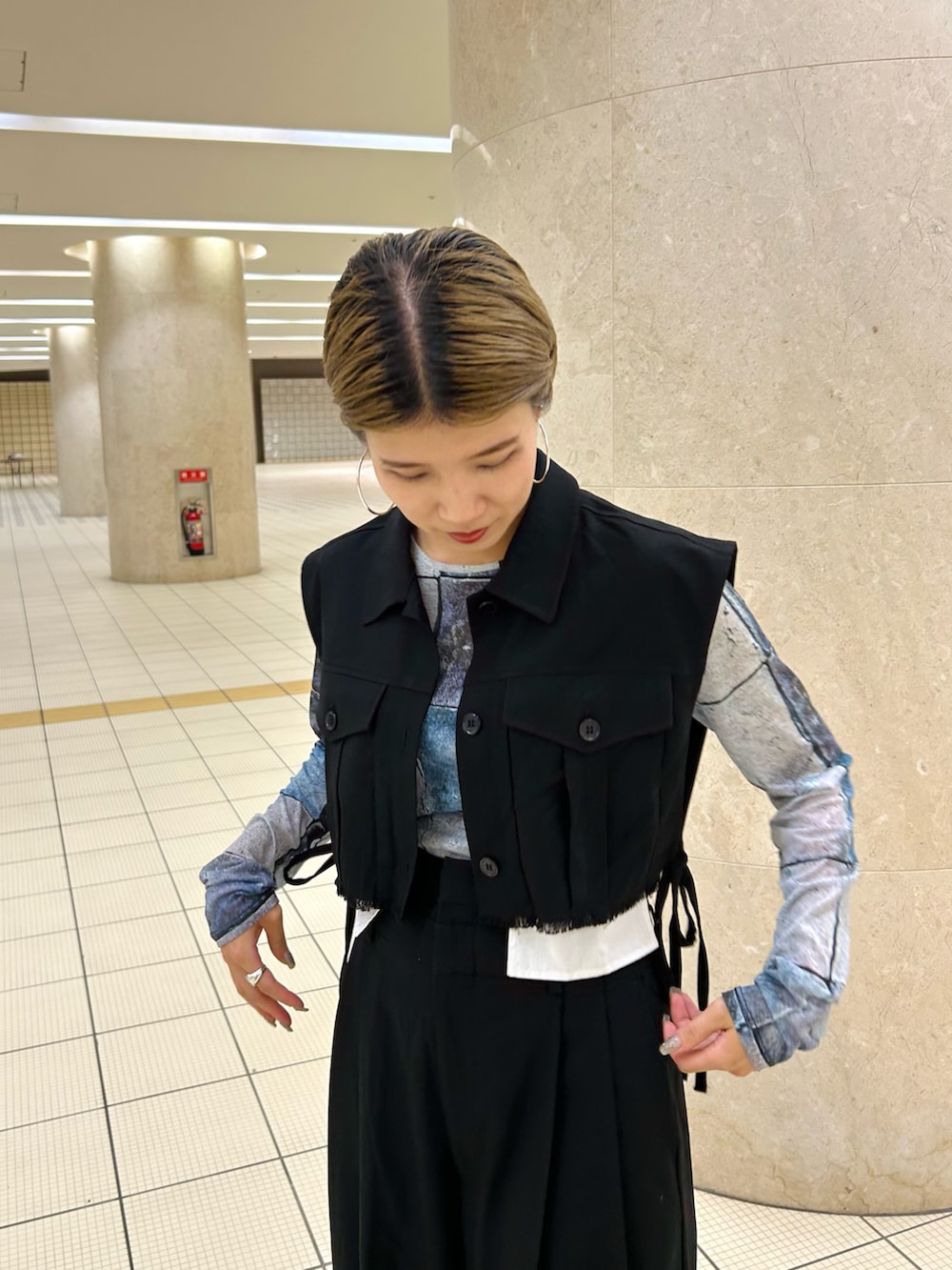 なかさん(KBF 金沢百番街Rinto)｜KBFのベストを使ったコーディネート - WEAR