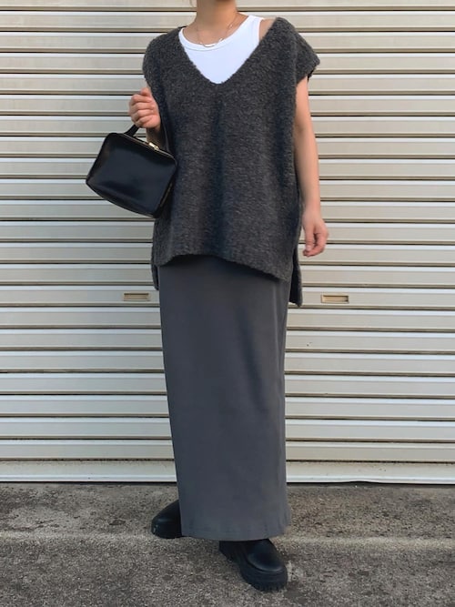 mi｜Lianのベストを使ったコーディネート - WEAR