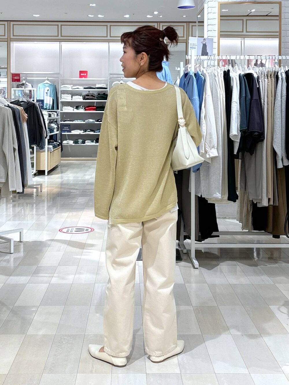 MiCA(GLOBAL WORK ららぽーと柏の葉)｜GLOBAL WORKのデニムパンツを使ったコーディネート - WEAR