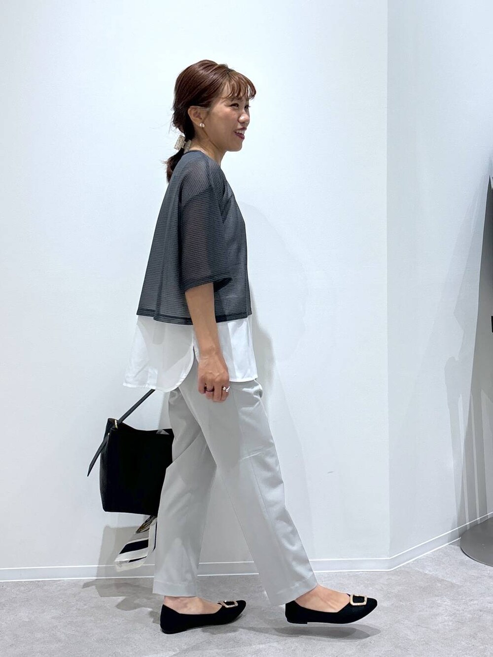 MiCA(GLOBAL WORK ららぽーと柏の葉)｜GLOBAL WORKのショルダーバッグを使ったコーディネート - WEAR