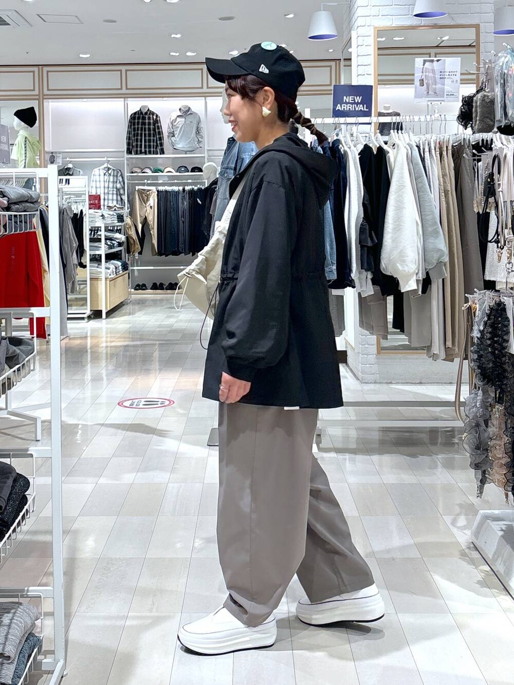 MiCA(GLOBAL WORK ららぽーと柏の葉)｜GLOBAL WORKのスリッポンを使ったコーディネート - WEAR