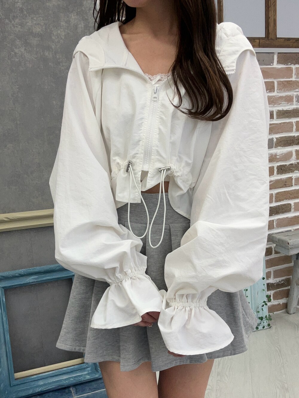 mame｜GRLのスカートを使ったコーディネート - WEAR