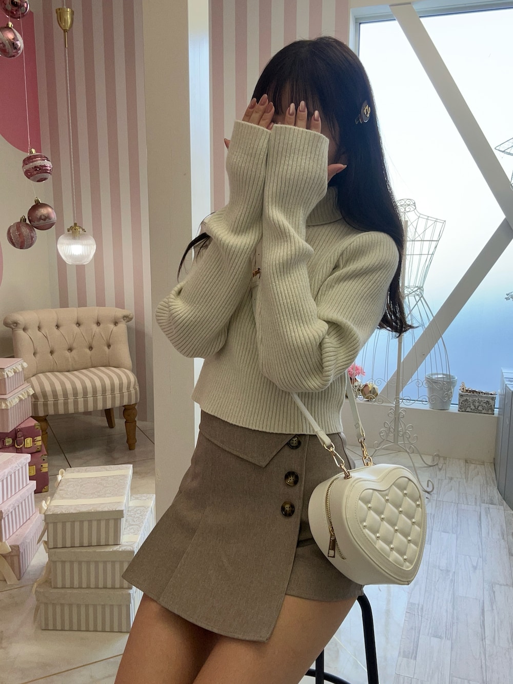 mame｜GRLのニット/セーターを使ったコーディネート - WEAR