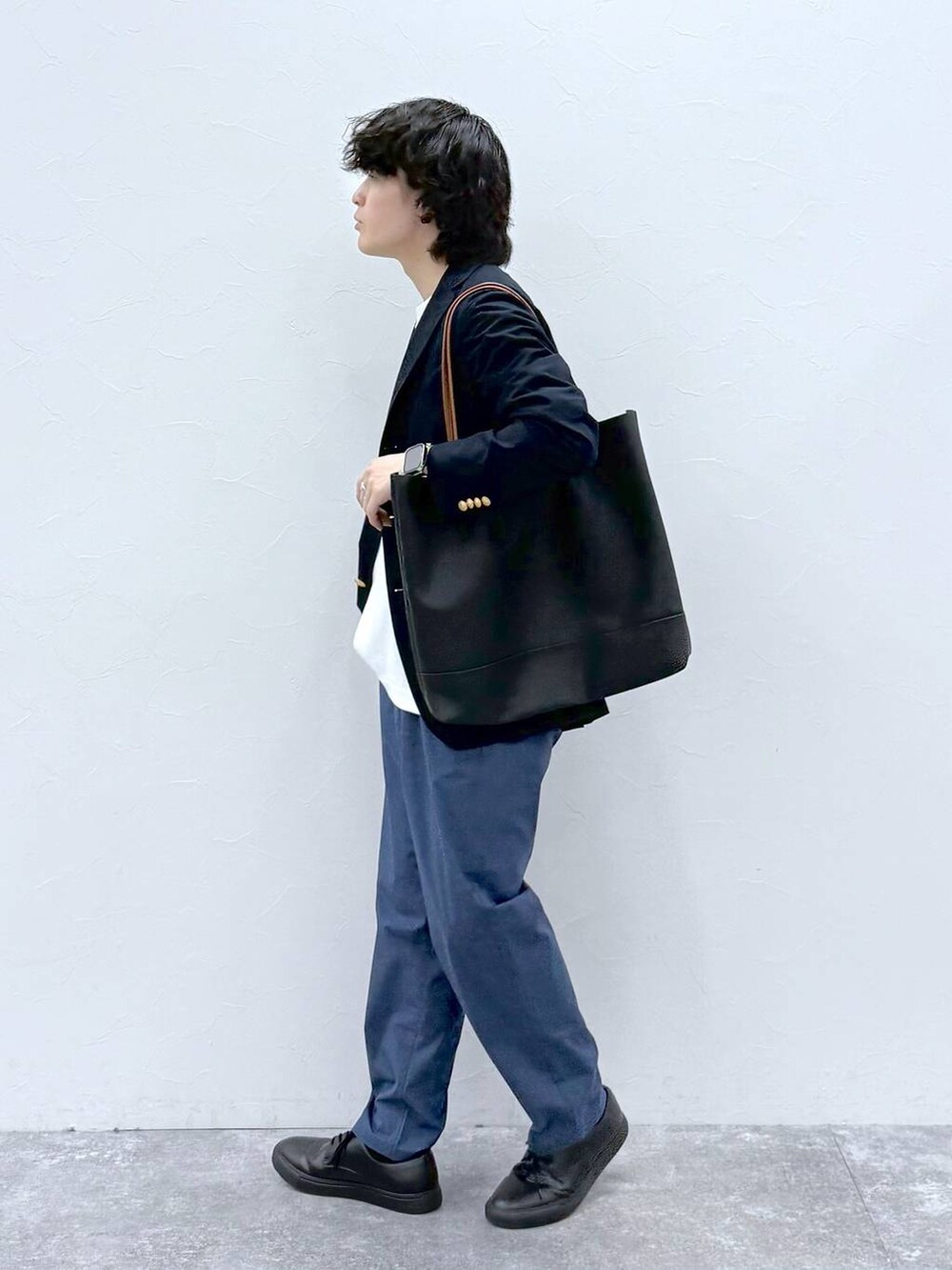 yasu（GLOBALWORK）(GLOBAL WORK マークイズみなとみらい)｜GLOBAL WORKのトートバッグを使ったコーディネート - WEAR