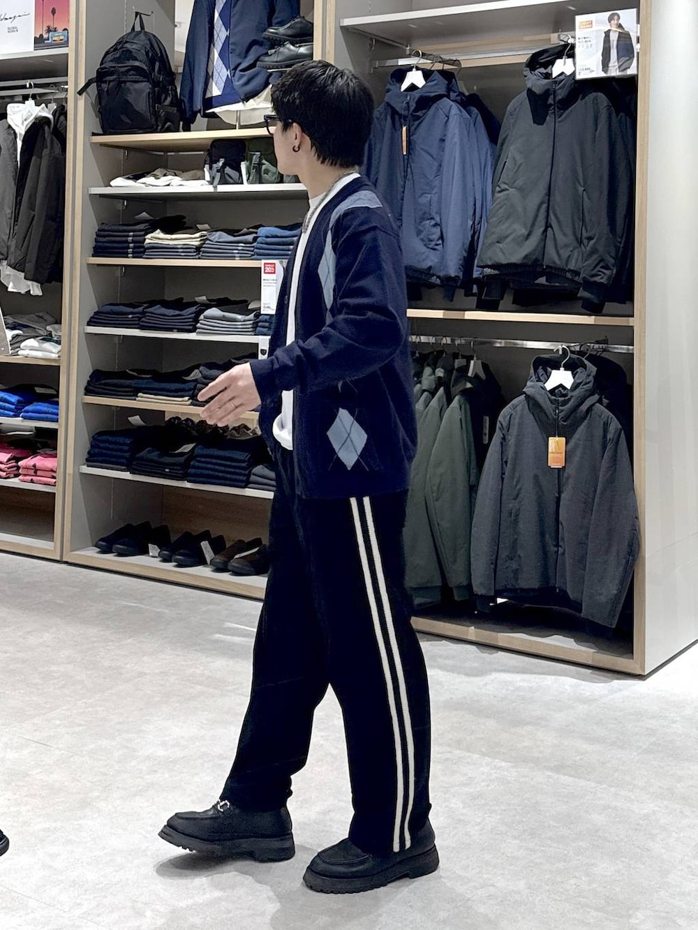 yasu（GLOBALWORK）(GLOBAL WORK マークイズみなとみらい)｜GLOBAL WORKのサングラスを使ったコーディネート ...