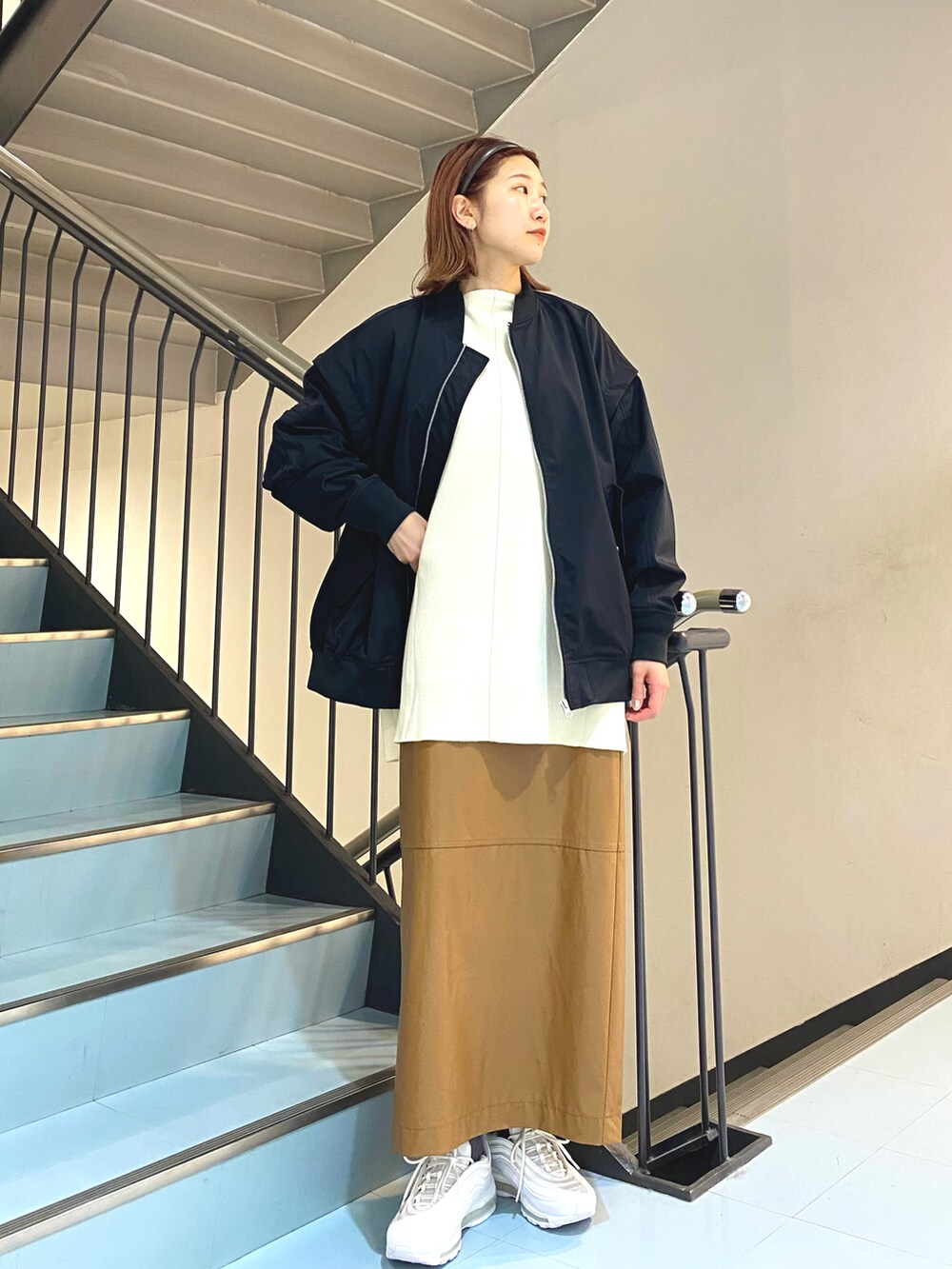 aya｜KBFのブルゾンを使ったコーディネート - WEAR