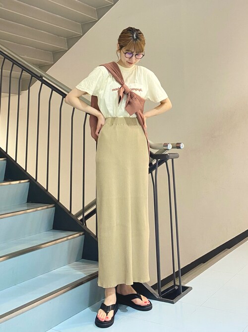 aya（KBF/KBF+）｜KBFのスカートを使ったコーディネート - WEAR