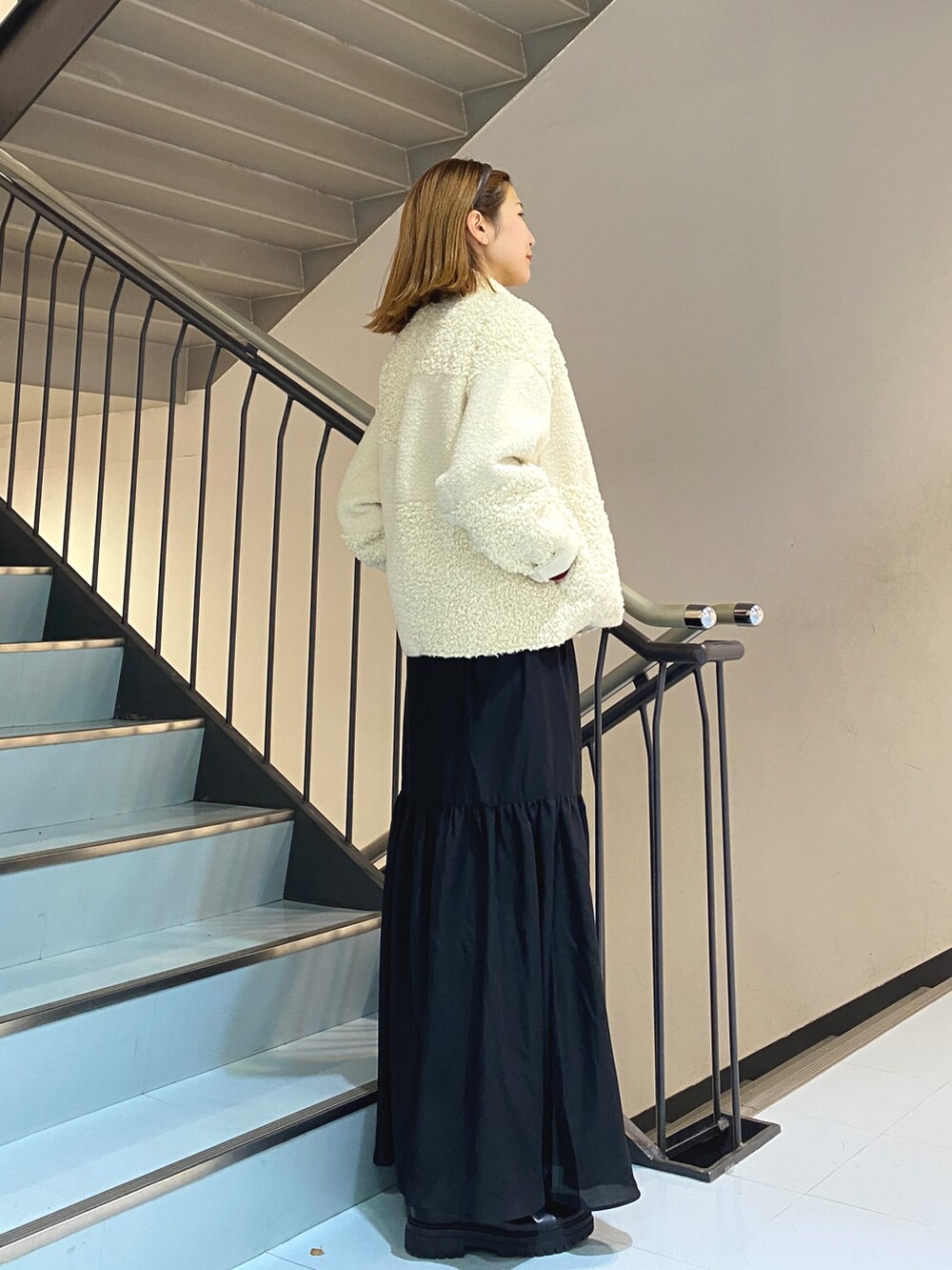 aya｜KBFのムートンコートを使ったコーディネート - WEAR