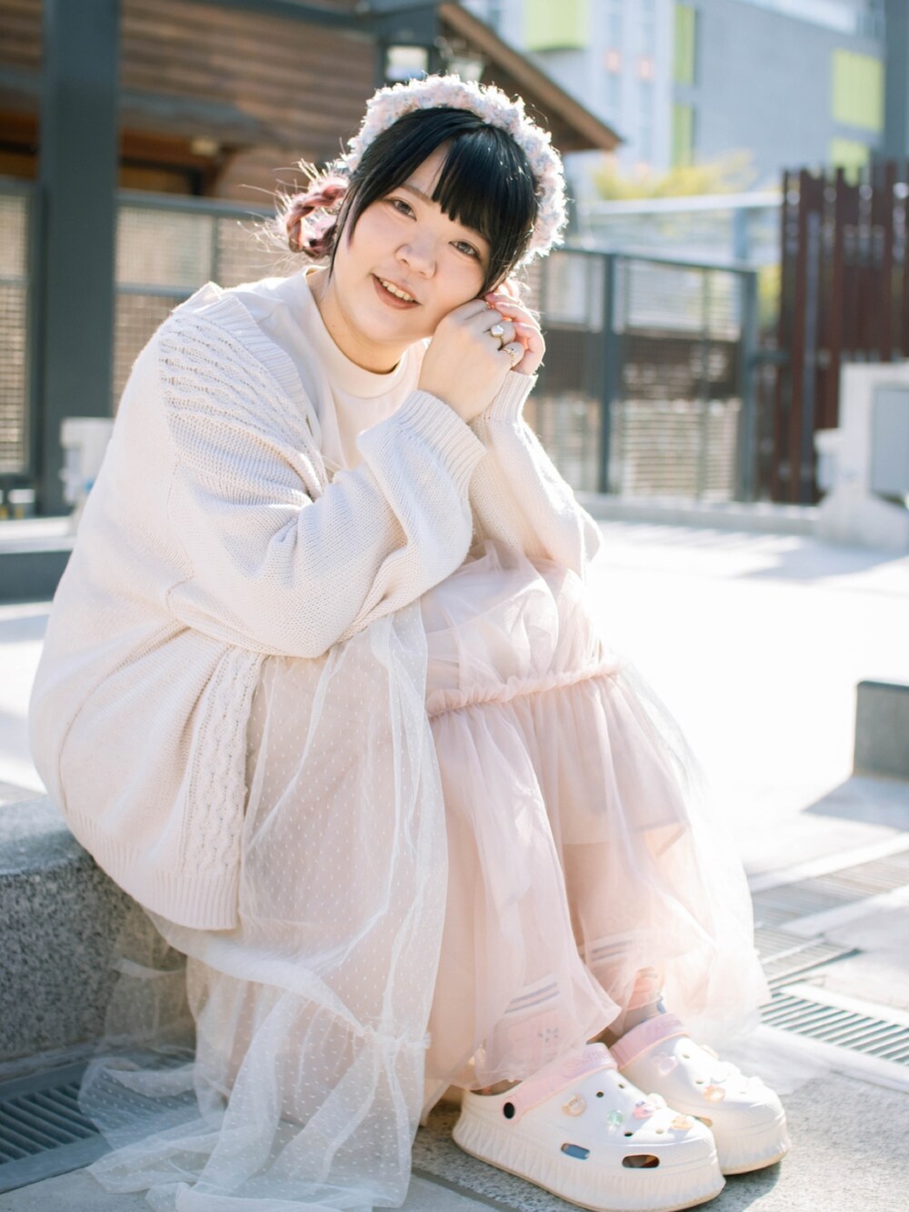 Moco｜Samansa Mos2のノーカラージャケットを使ったコーディネート - WEAR