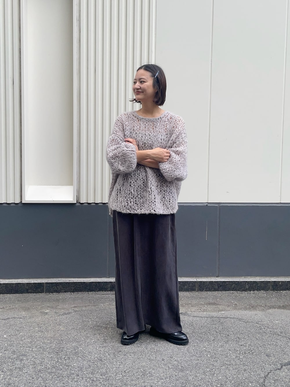 ちほ(URBAN RESEARCH COCOSA熊本)｜URBAN RESEARCHのニット/セーターを使ったコーディネート - WEAR