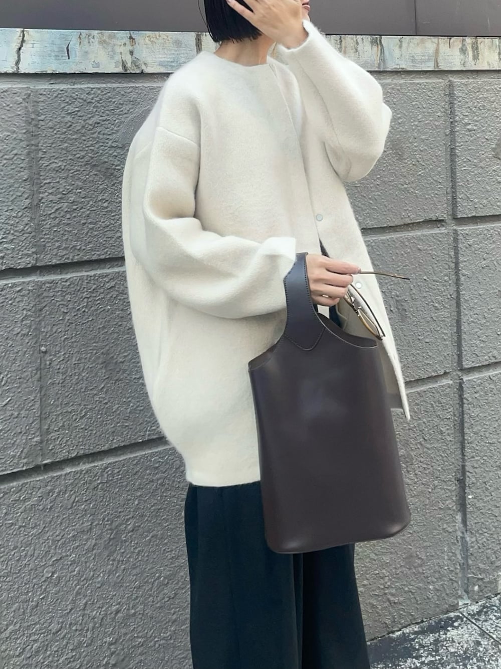 ちほ(URBAN RESEARCH COCOSA熊本)｜URBAN RESEARCH ROSSO WOMENのカーディガン/ボレロを使った ...