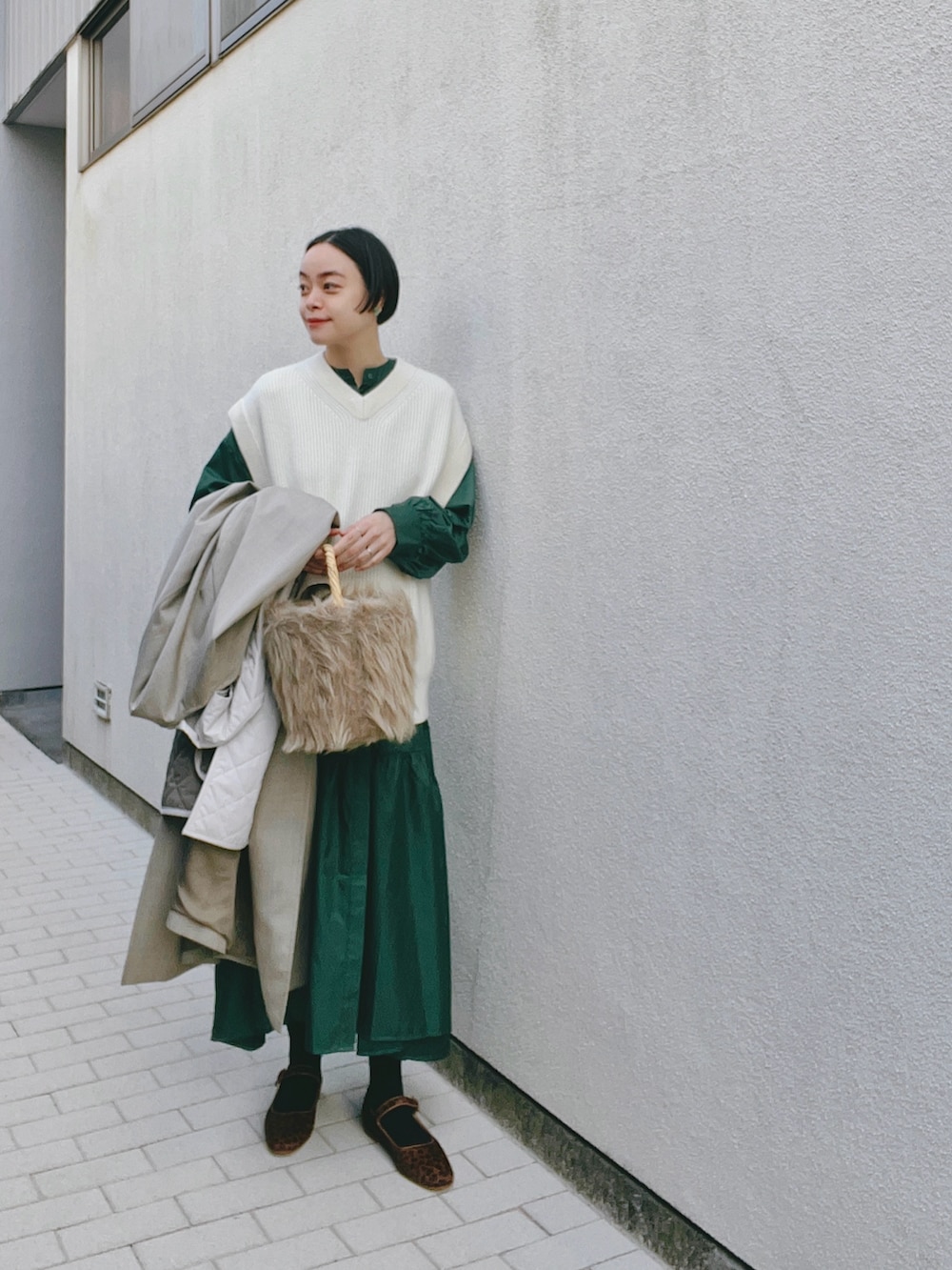 Kanoco｜Fatima moroccoのかごバッグを使ったコーディネート - WEAR