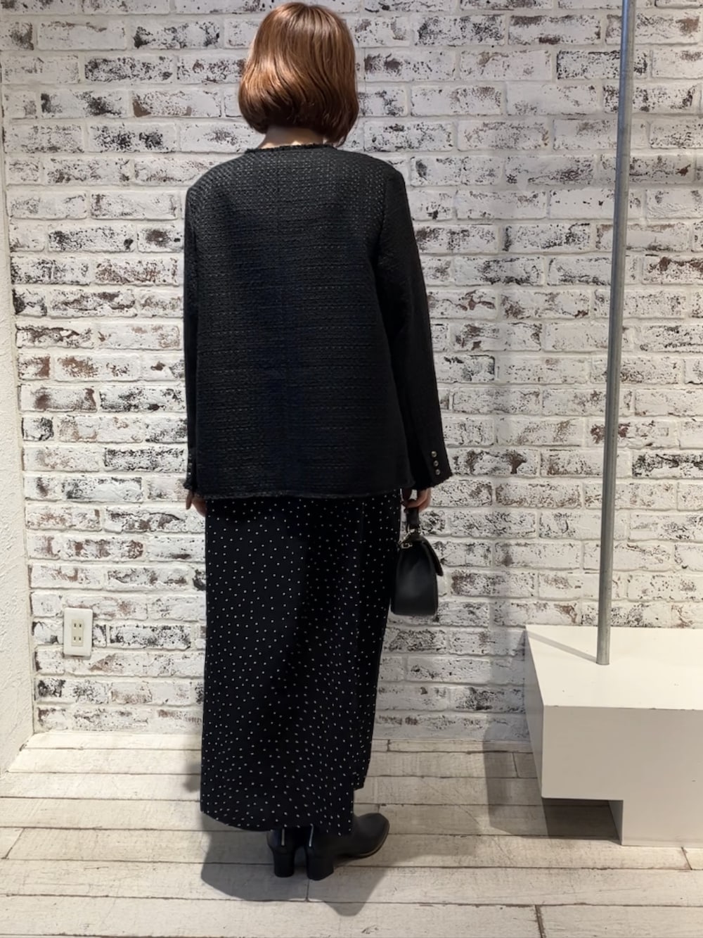 denruri(pualcecin)｜PUAL CE CINのノーカラージャケットを使ったコーディネート - WEAR