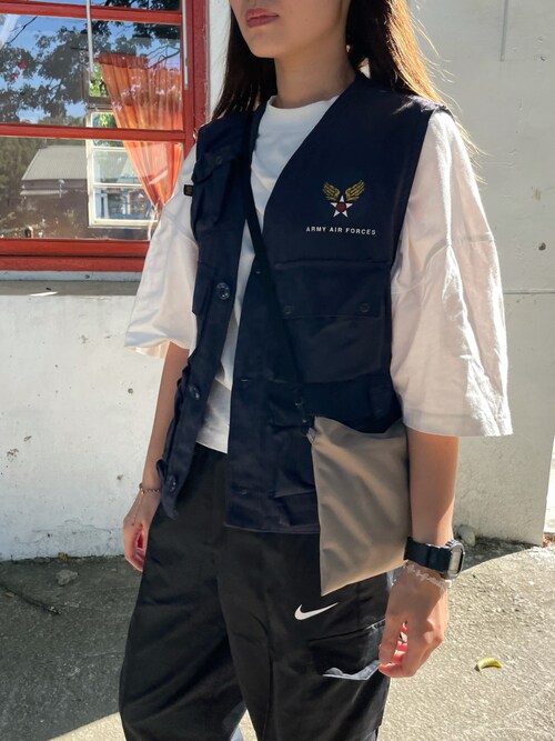 Ching Yun Hsu｜NIKEの休閒長褲を使ったコーディネート - WEAR