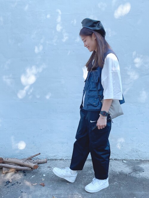 Ching Yun Hsu｜NIKEの休閒長褲を使ったコーディネート - WEAR