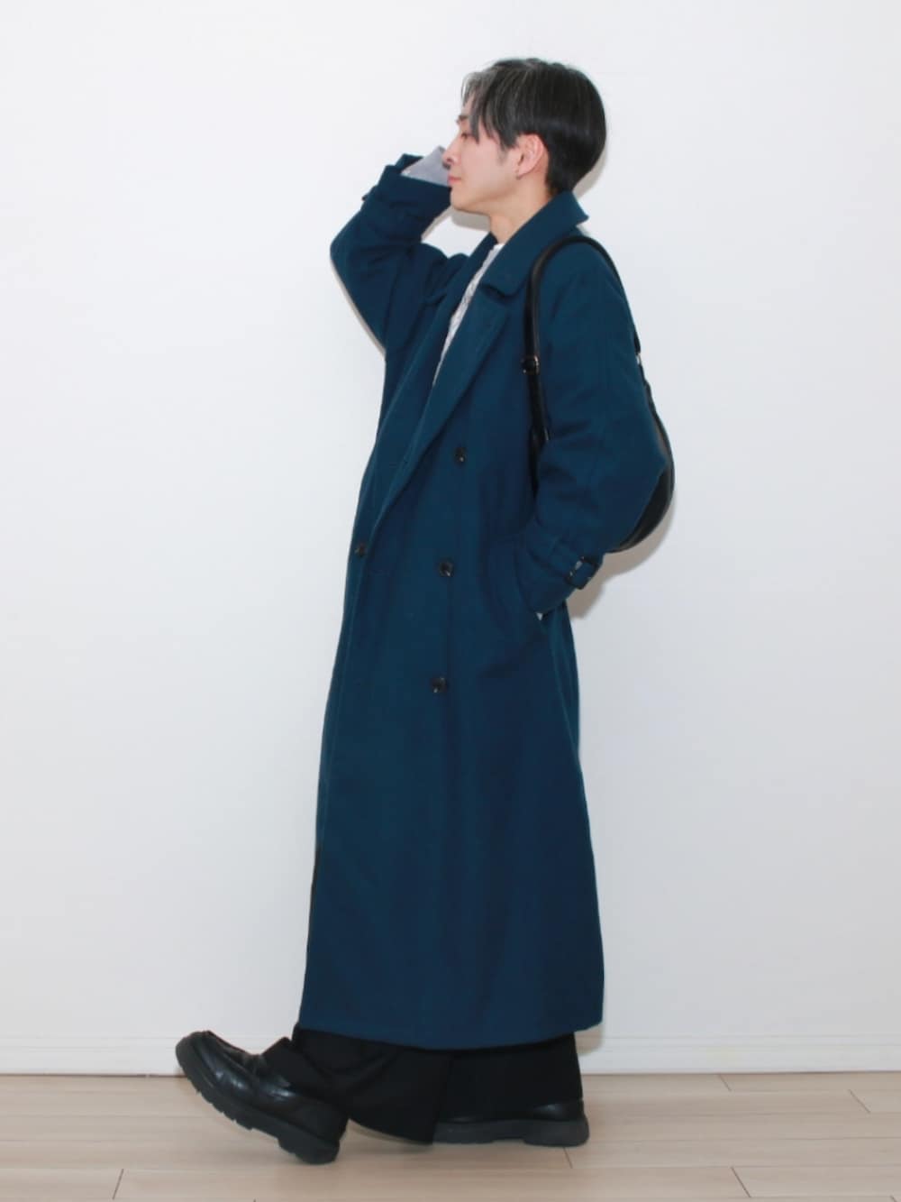 sndi｜CASPER JOHNのステンカラーコートを使ったコーディネート - WEAR