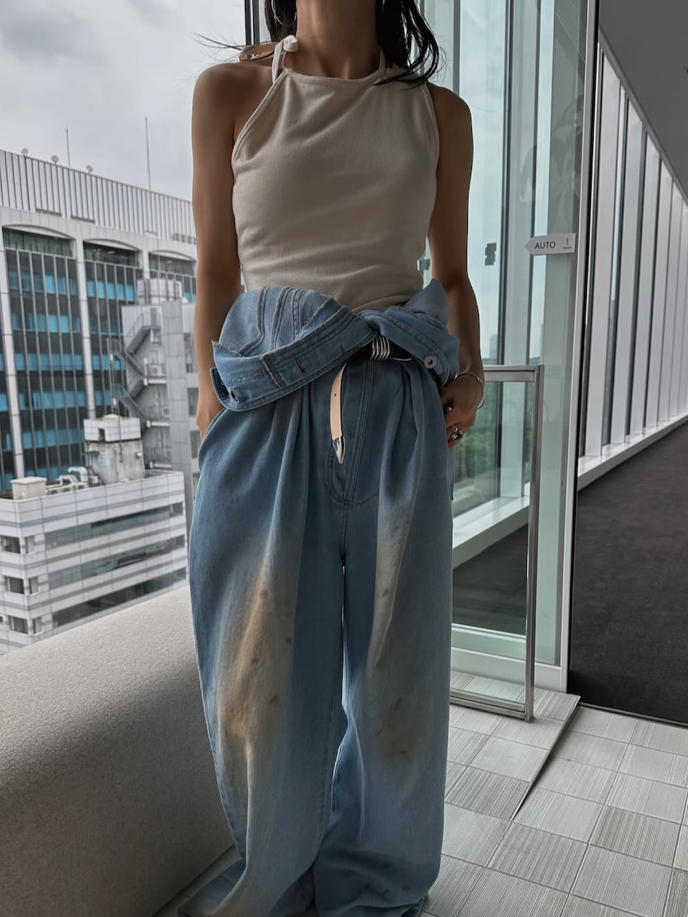 黒石奈央子｜Ameriのつなぎ/オールインワンを使ったコーディネート - WEAR