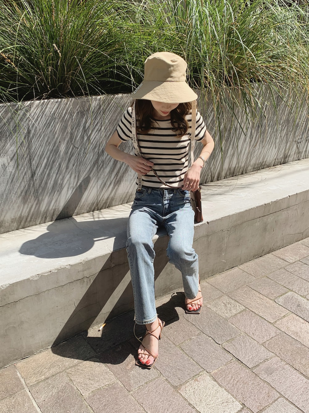 清水夏姫｜AMERIのデニムパンツを使ったコーディネート - WEAR