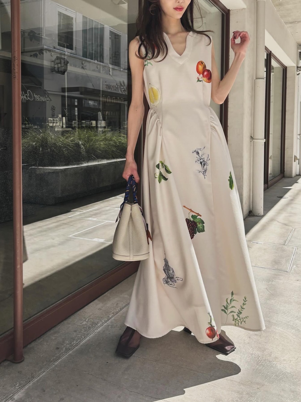 清水夏姫｜Ameriのワンピースを使ったコーディネート - WEAR