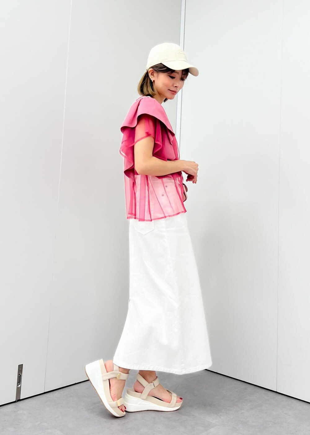 wanchan(ROPE' PICNIC たまプラーザテラス)｜ROPE' PICNICのデニムスカートを使ったコーディネート - WEAR