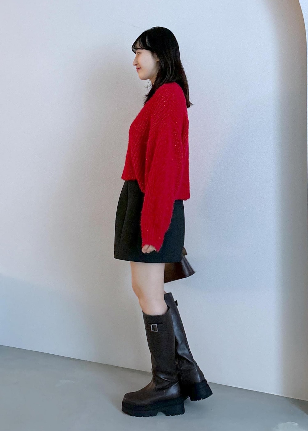 sara(VIS ルミネエスト)｜Juzeのブーツを使ったコーディネート - WEAR