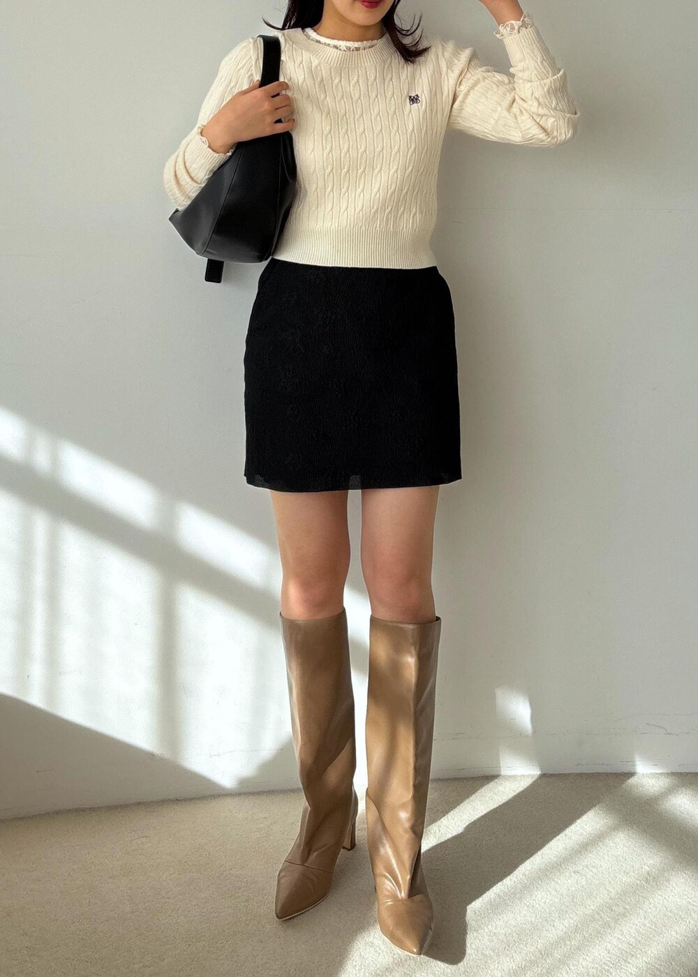 sara(VIS 東京ソラマチ)｜Juzeのブーツを使ったコーディネート - WEAR