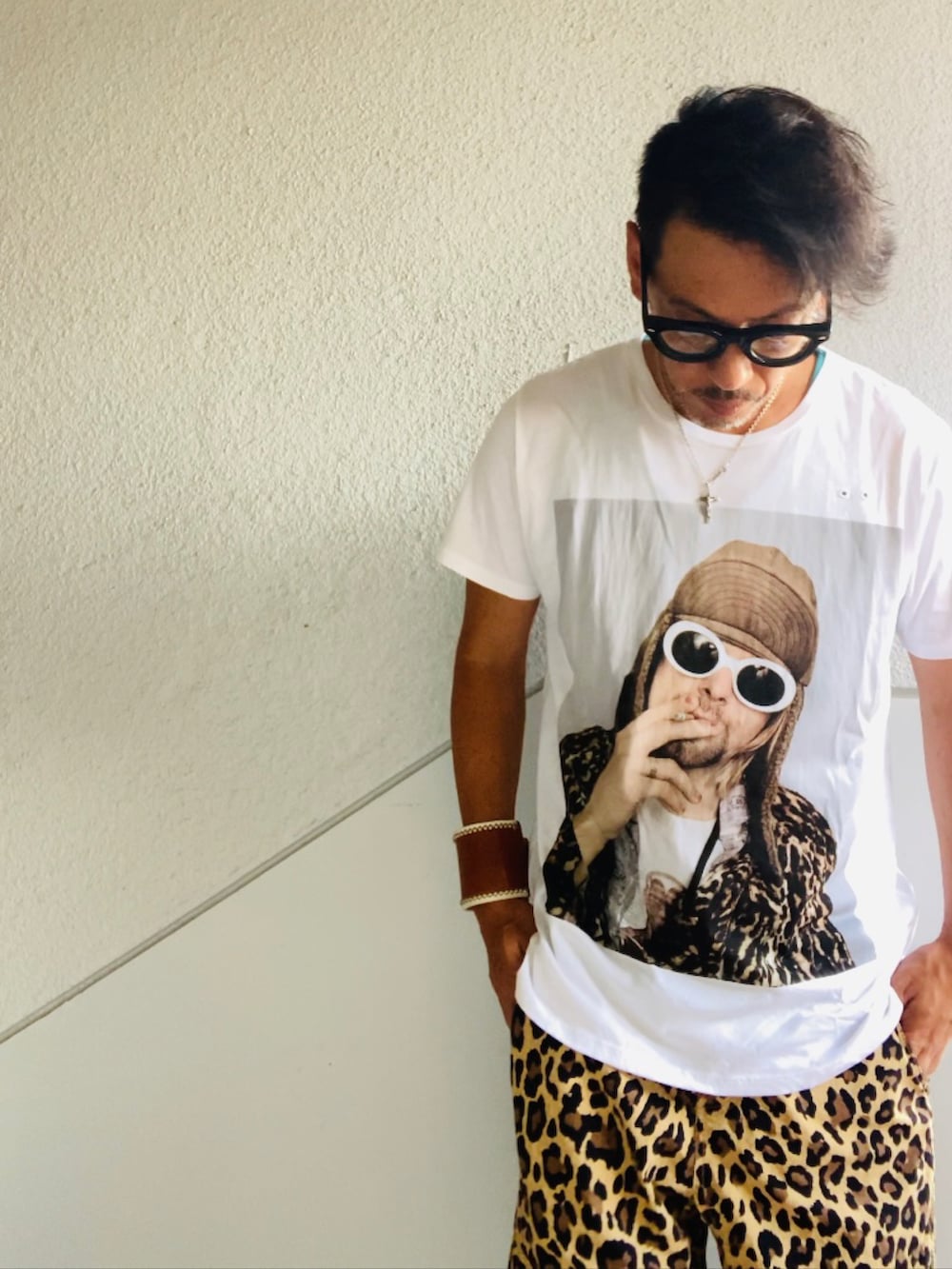 GOODMAN®️｜EFFECTORのメガネを使ったコーディネート - WEAR