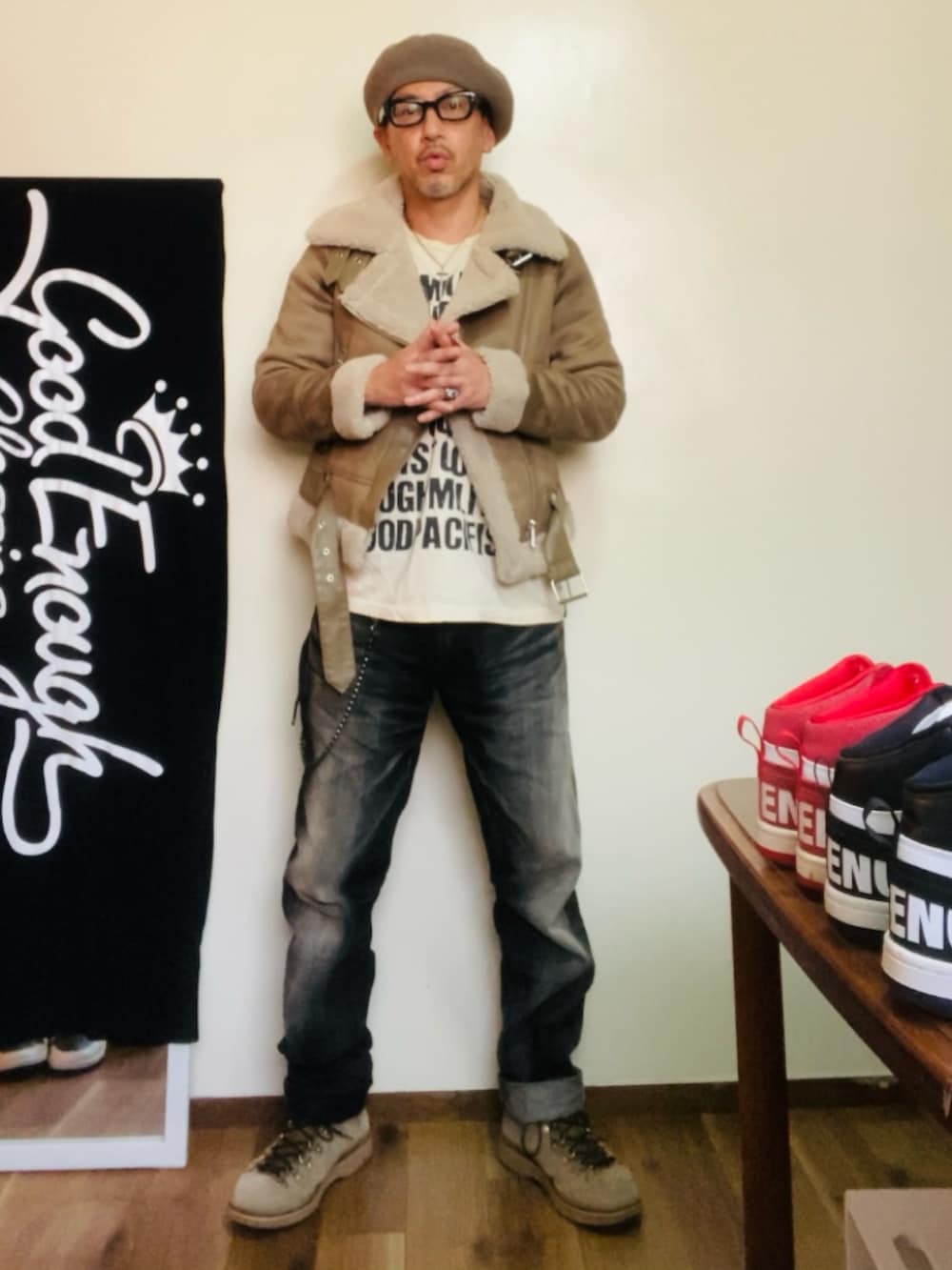 GOODMAN®️｜ZARAのライダースジャケットを使ったコーディネート - WEAR