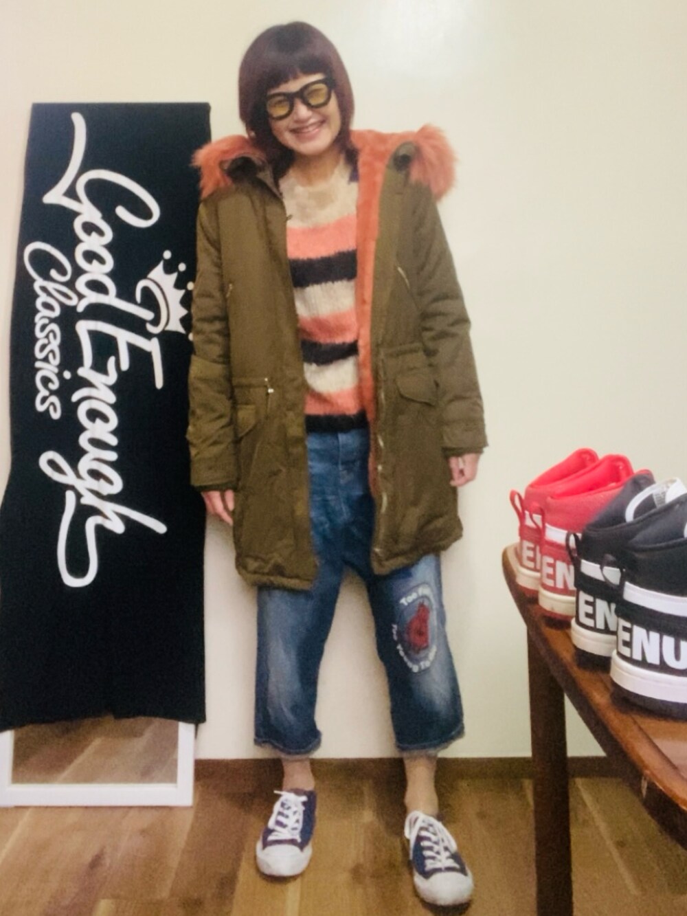 GOODMAN®️｜ZARAのモッズコートを使ったコーディネート - WEAR