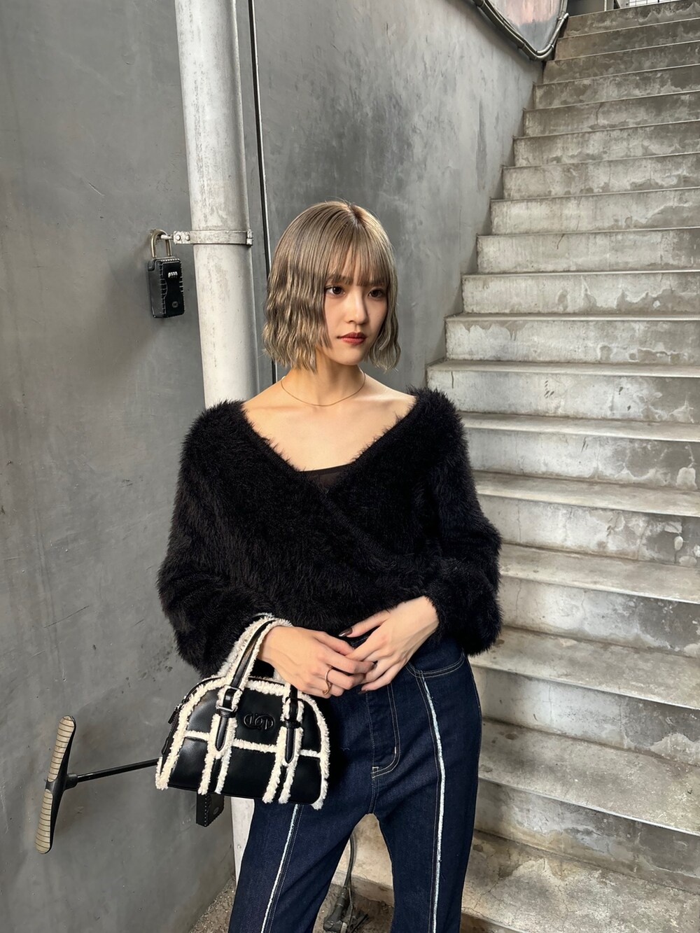 佐藤百華(EMODA)｜EMODAのニット/セーターを使ったコーディネート - WEAR