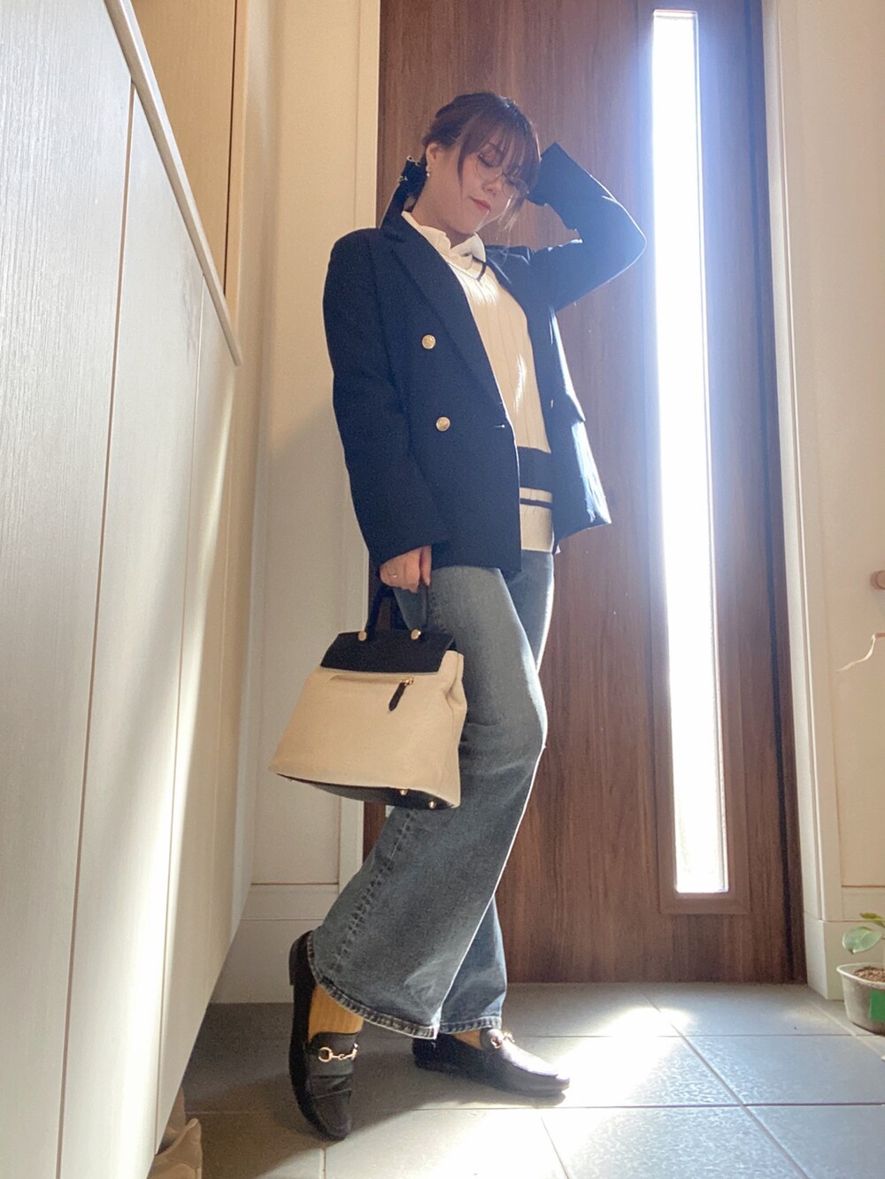 ANNA｜GUのデニムパンツを使ったコーディネート - WEAR