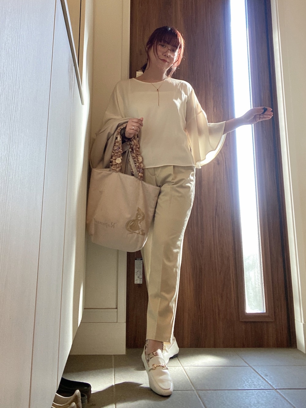 ANNA｜GUのスラックスを使ったコーディネート - WEAR