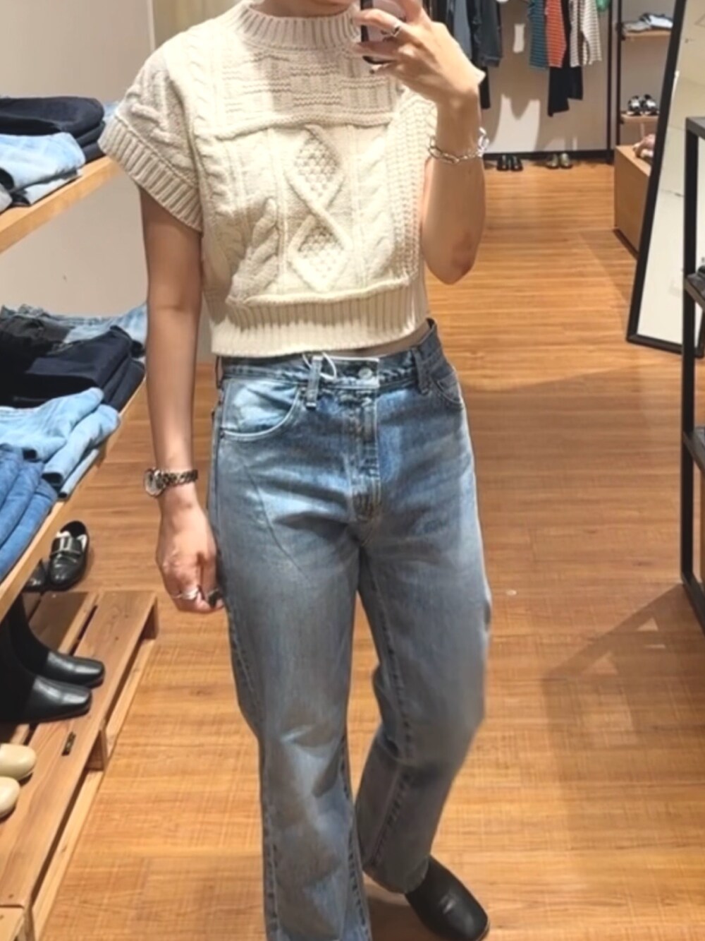 伊藤由比(Ungrid)｜Ungridのニット/セーターを使ったコーディネート - WEAR