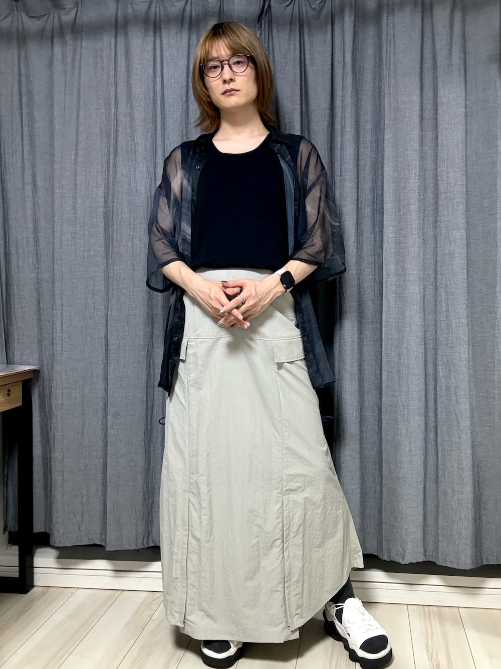 saki｜UN3D.のスカートを使ったコーディネート - WEAR