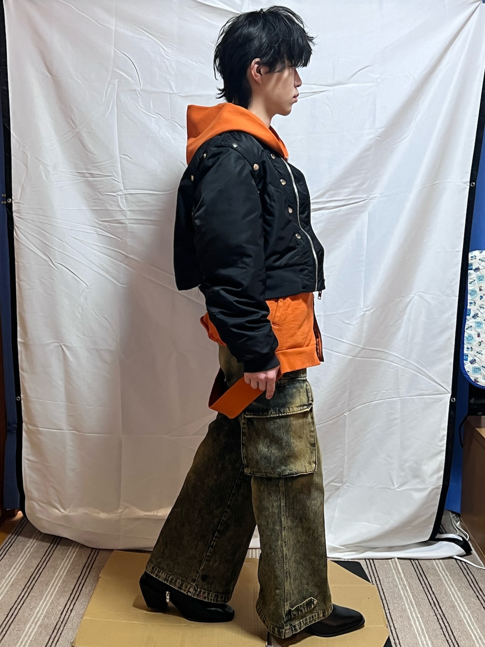 りん/160cmコーデ｜GRANCYのMA-1を使ったコーディネート - WEAR