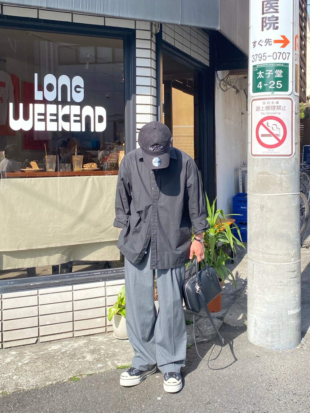 yoshi｜Yohji Yamamotoのキャップを使ったコーディネート - WEAR