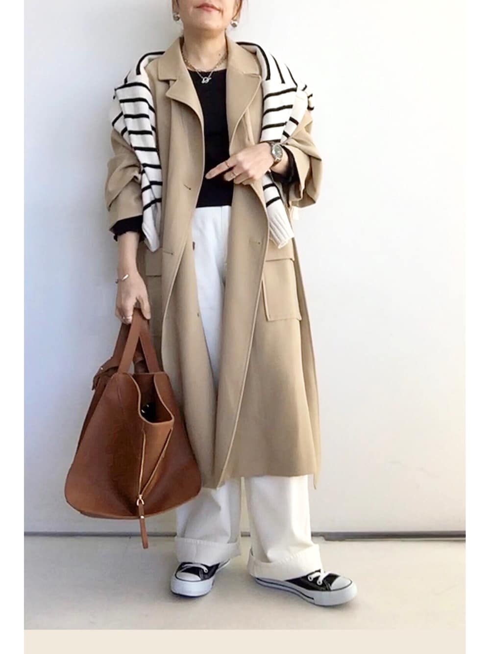 SACHI｜COTORICAのトレンチコートを使ったコーディネート - WEAR