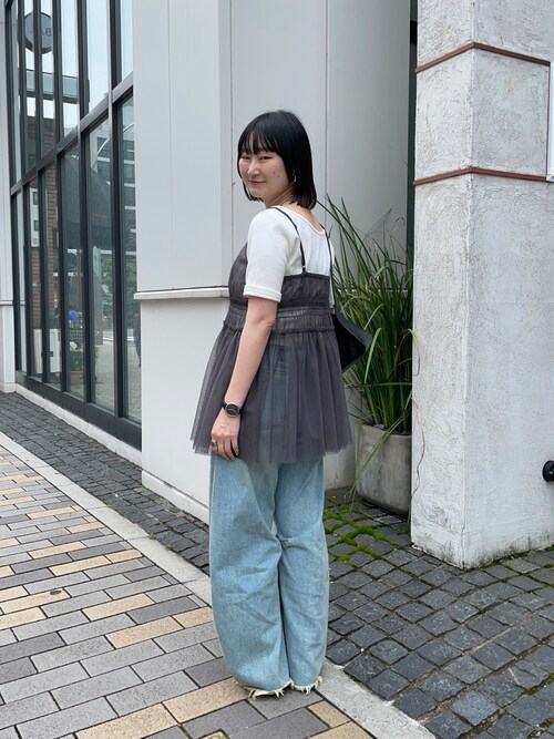 shitomi（mystic梅田EST店）｜mysticのTシャツ/カットソーを使ったコーディネート - WEAR