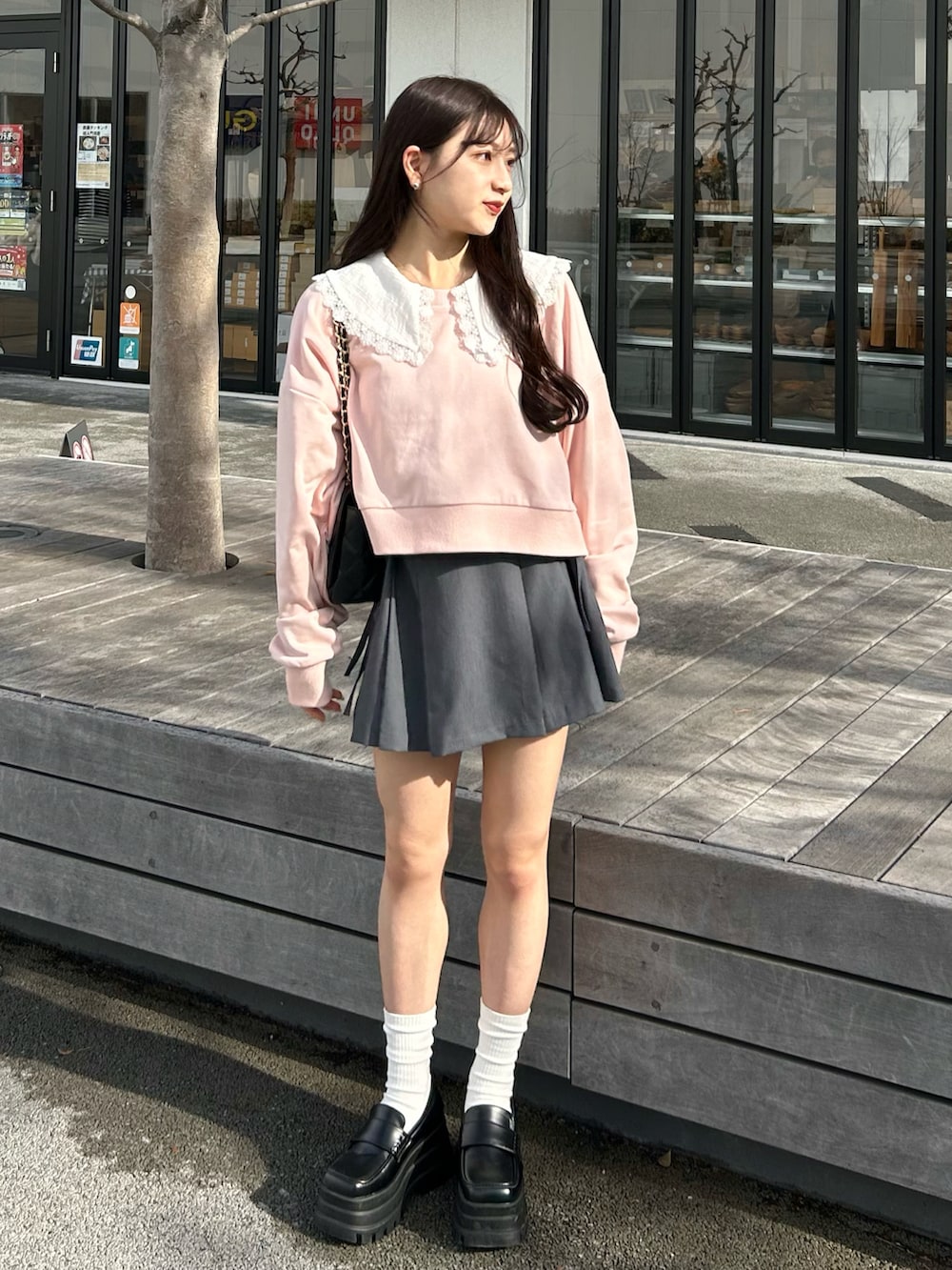 ami｜GRLのローファーを使ったコーディネート - WEAR