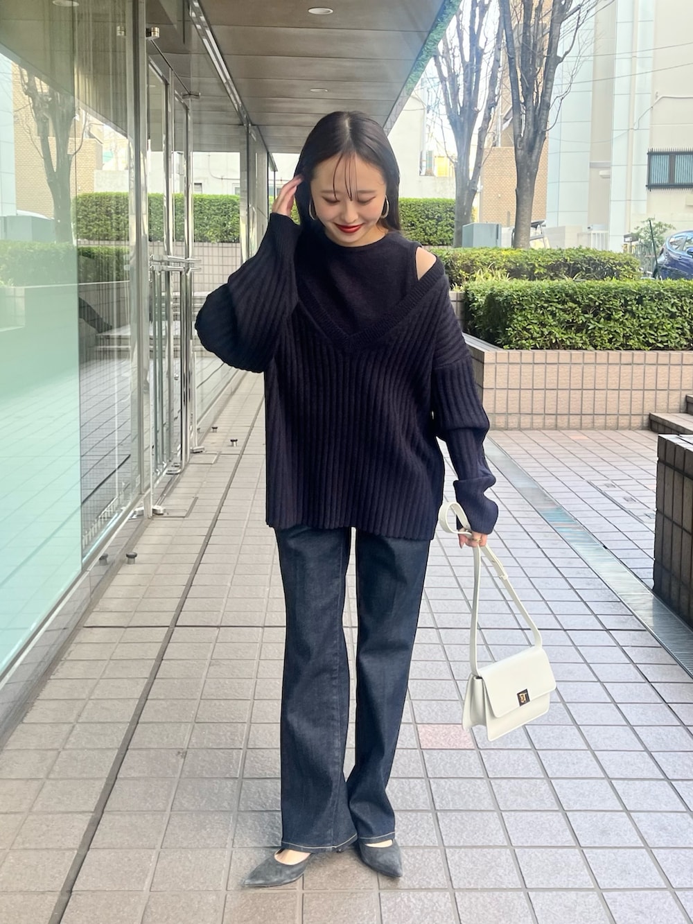 MIKI(Rouge vif la cle 本社スタッフ)｜Rouge vif Annaのニット/セーターを使ったコーディネート - WEAR