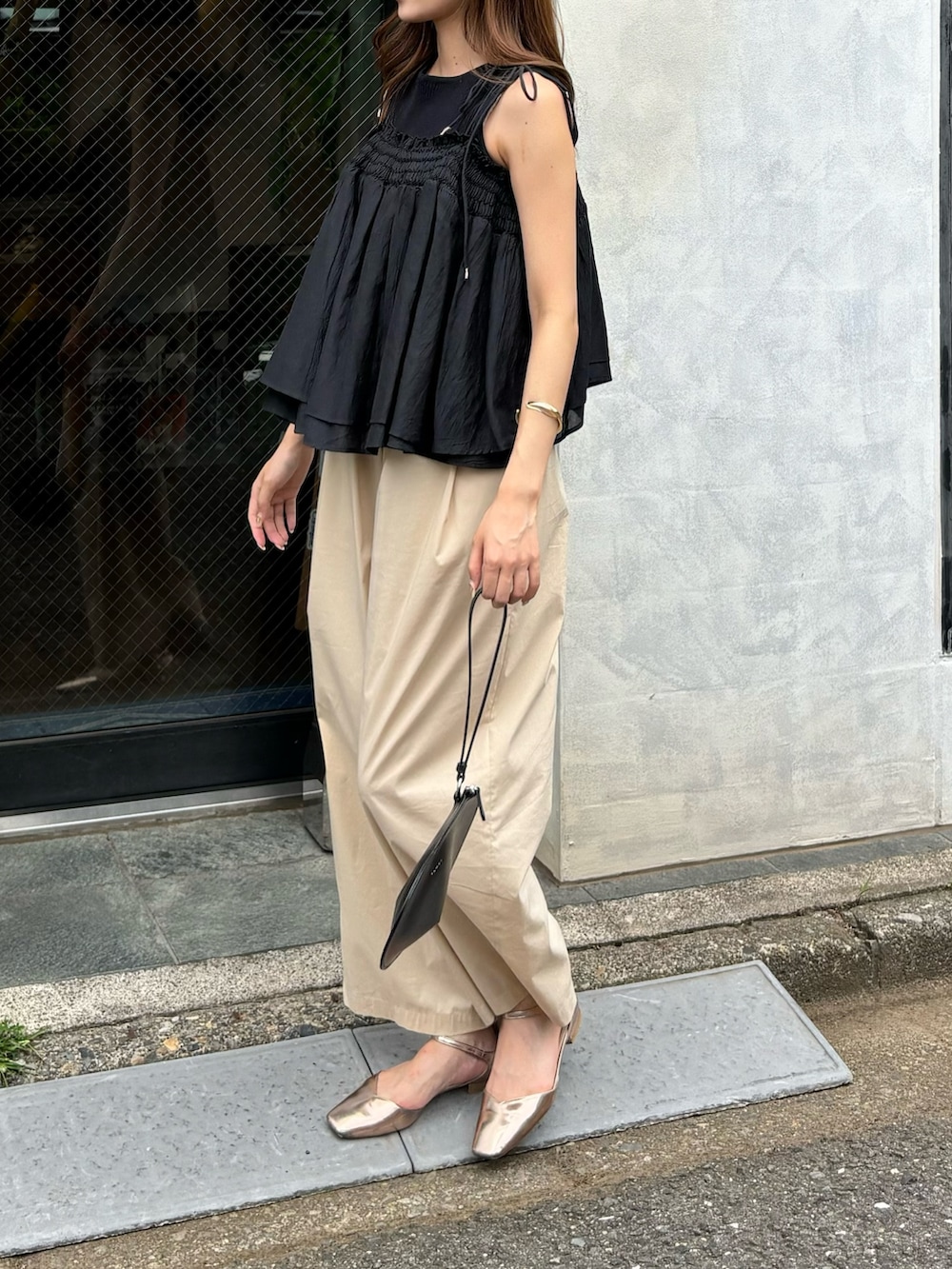 MIKI(Rouge vif la cle 本社スタッフ)｜Rouge vif Annaのキャミソールを使ったコーディネート - WEAR