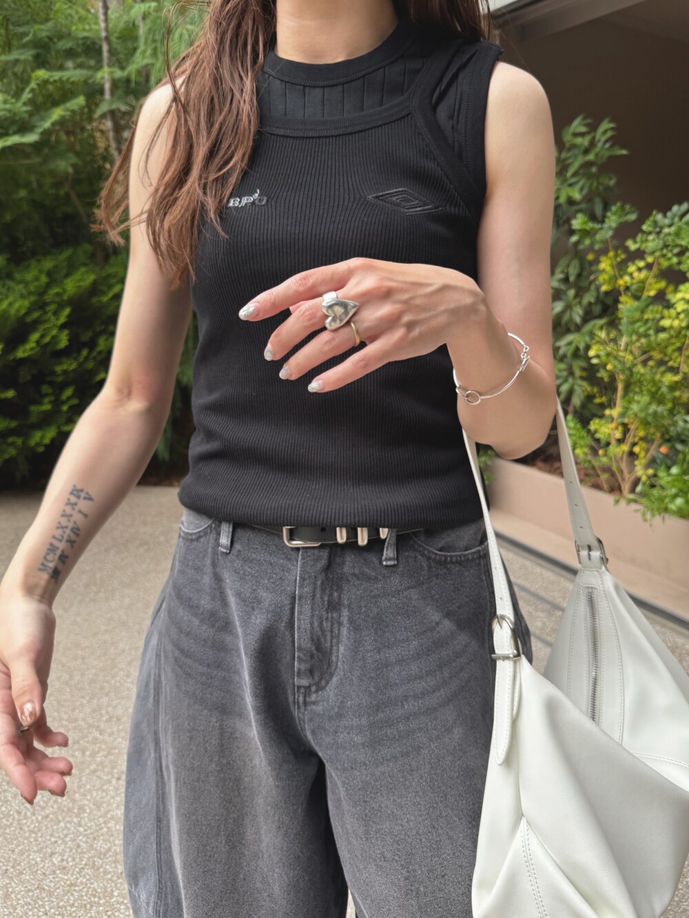 MINAE｜UMBROのタンクトップを使ったコーディネート - WEAR