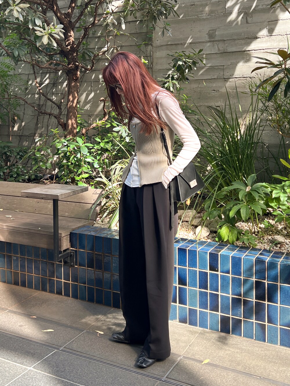 MINAE｜select MOCAのベストを使ったコーディネート - WEAR