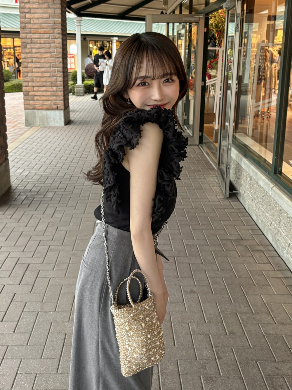 白濱楓雅 ( ふぅ )🍨｜SNIDELのTシャツ/カットソーを使ったコーディネート - WEAR