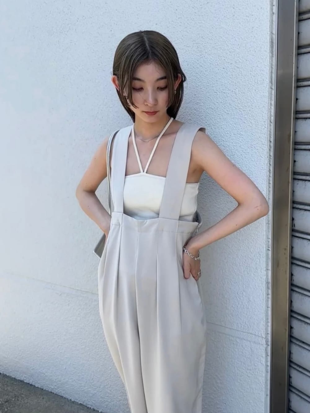 SELECT MOCA SNAP(MOCA office)｜select MOCA by sonのサロペット/オーバーオールを使ったコーディネート - WEAR