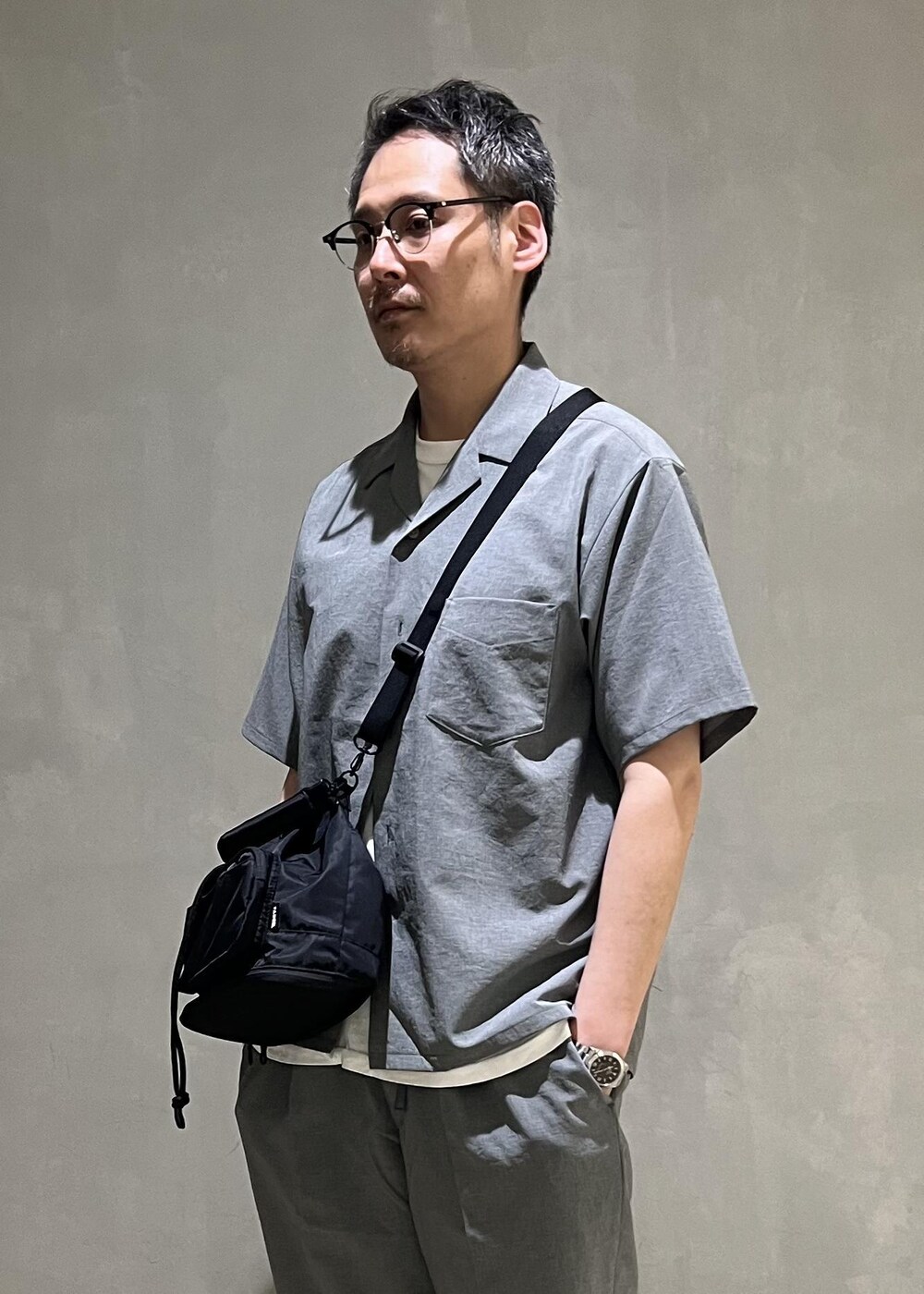 takashi.n(ADAM ET ROPE' 心斎橋パルコ)｜ADAM ET ROPE'のセットアップを使ったコーディネート - WEAR