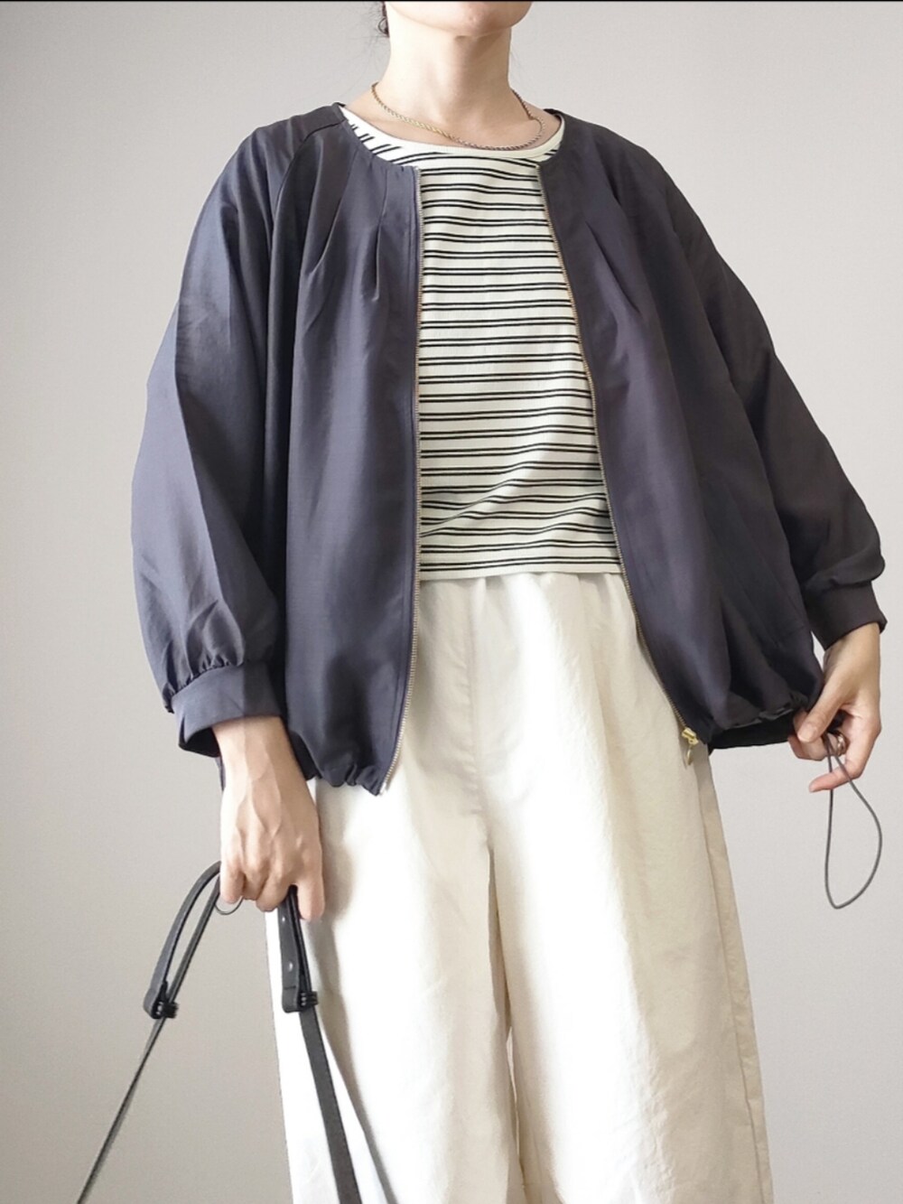 pana｜ikkaのブルゾンを使ったコーディネート - WEAR