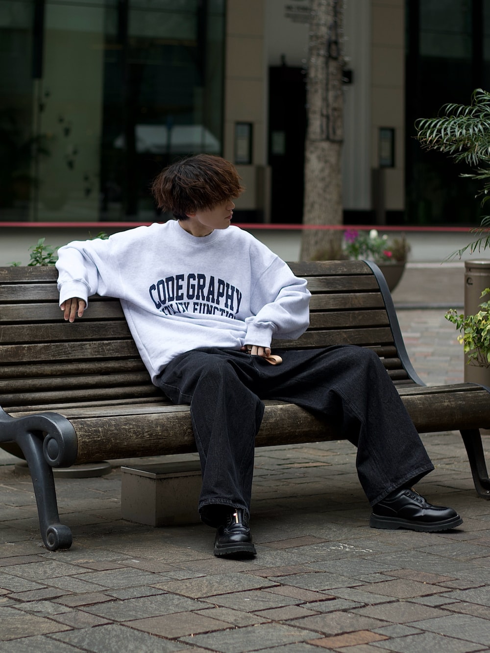 col.｜codegraphyのスウェットを使ったコーディネート - WEAR